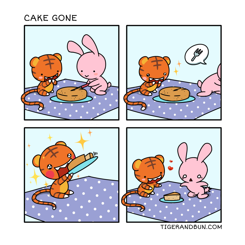 Tiger and Bun - Cake Gone