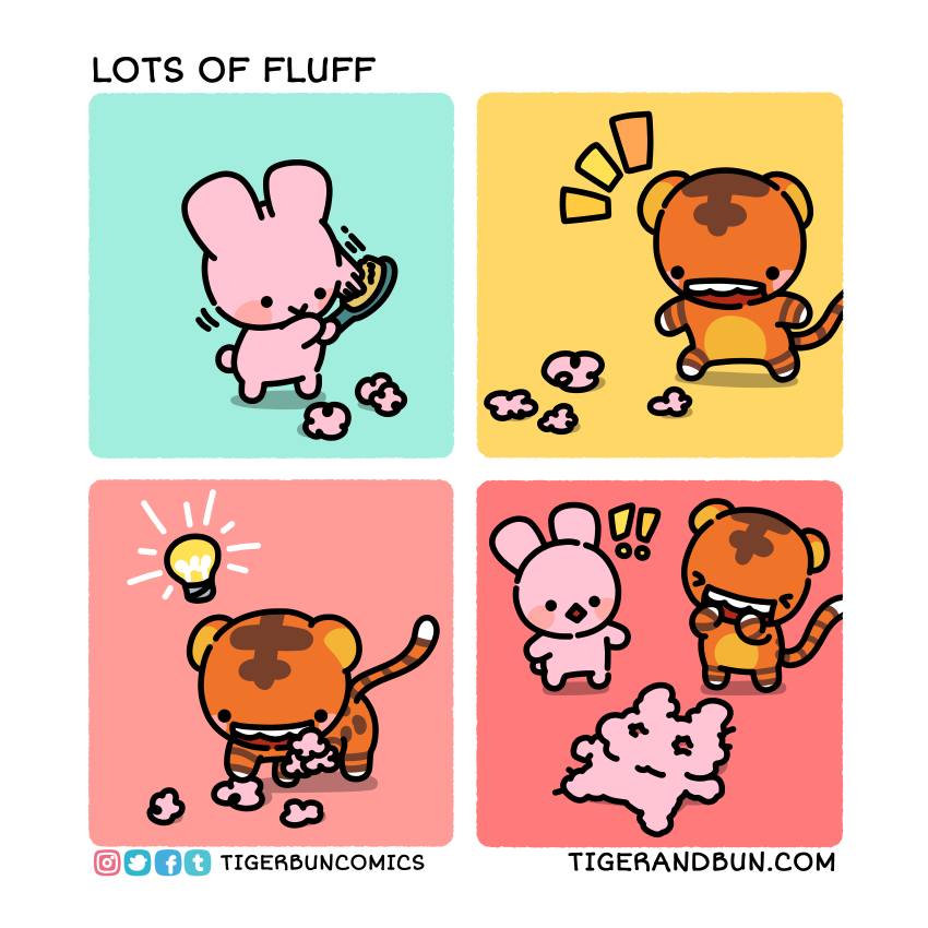 Tiger and Bun - Lots of Fluff