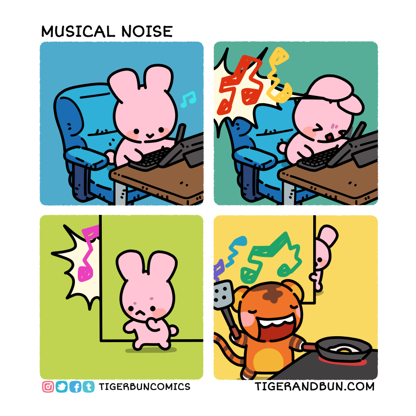 Tiger and Bun - Musical Noise