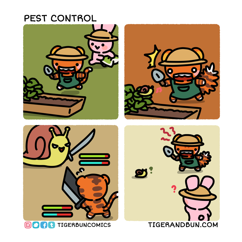 Tiger and Bun - Pest Control